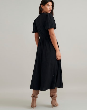 Nobody's Child Starlight Midi Seersucker Dress | JD Williams