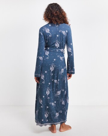 Pretty Secrets Cool Stretch Lace Dressing Gown | JD Williams