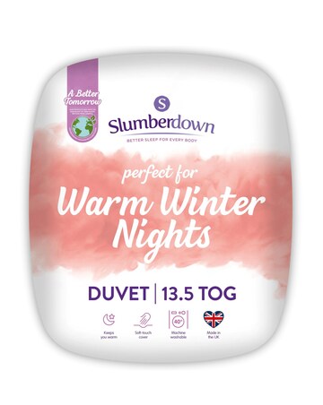Slumberdown Winter Warm 13.5 Tog Duvet | JD Williams