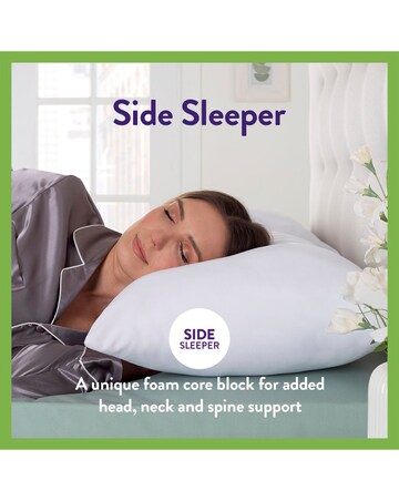 Slumberdown Super Support Anti Allergy 4 Pack Pillows | JD Williams