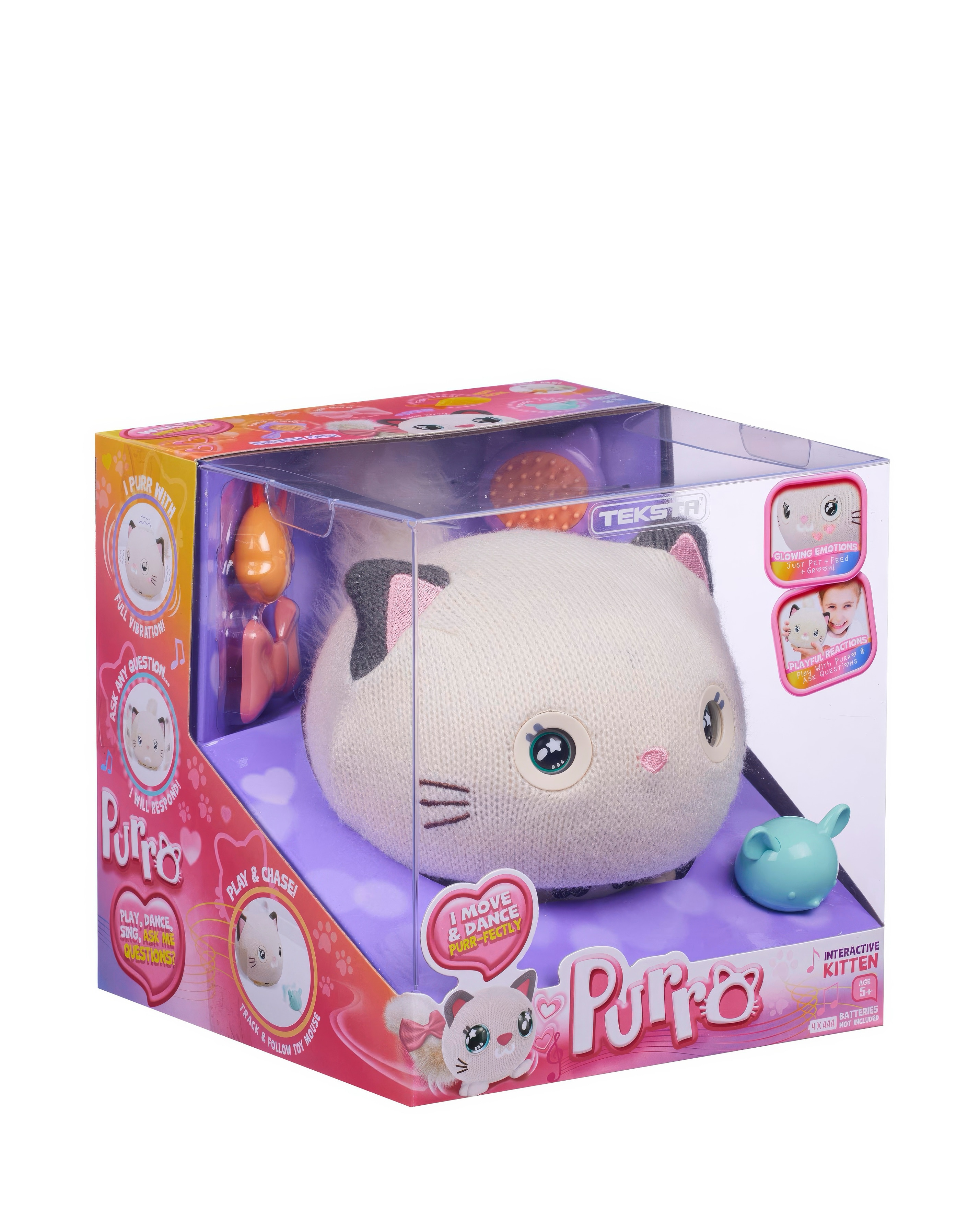 Teksta Purro Interactive Kitten | JD Williams