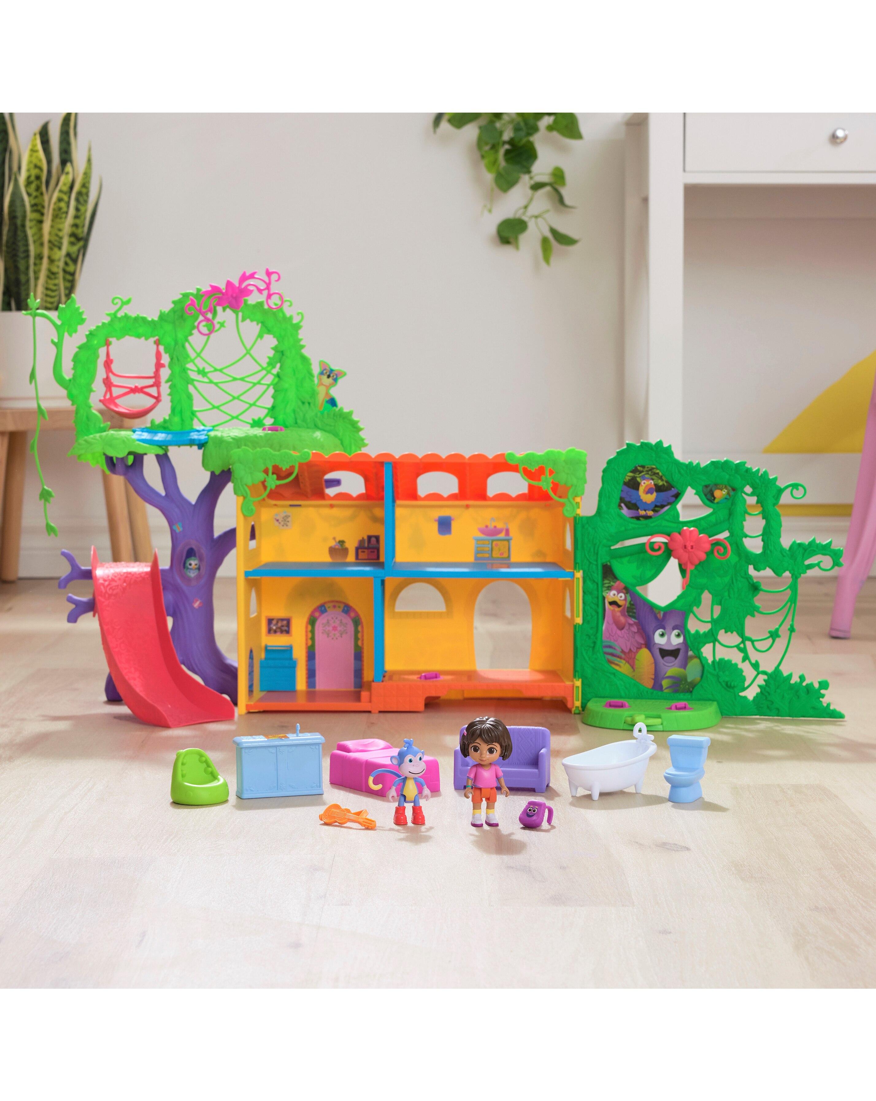 Youtube Nickelodeon Dora The Explorer Dora & Friends Playset ...