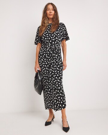 Magisculpt Drape Waist Dress | JD Williams