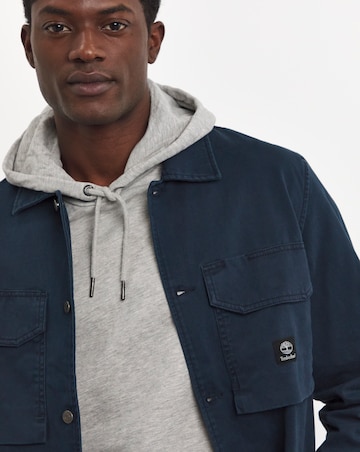 Timberland Washed Heavy Twill Overshirt | JD Williams