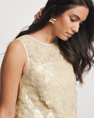 Joanna Hope Sequin Shell Top | JD Williams