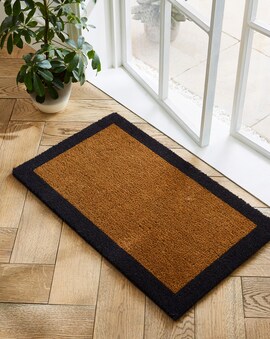 My Mat Hello Scallop Coir Doormat | JD Williams
