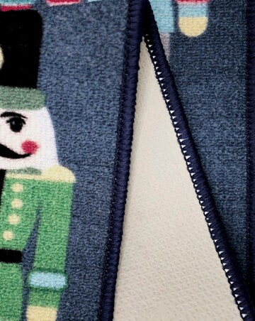 Festive Nutcracker Washable Runner & Doormat Set | JD Williams