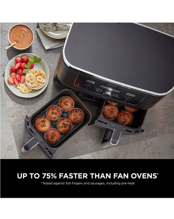 Ninja Foodi Dual Zone 9.5L Air Fryer MAX AF400UK | JD Williams