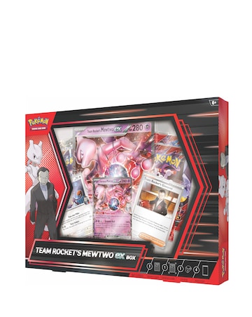 Pokemon TCG: Team Rocket's Mewtwo ex Box | JD Williams