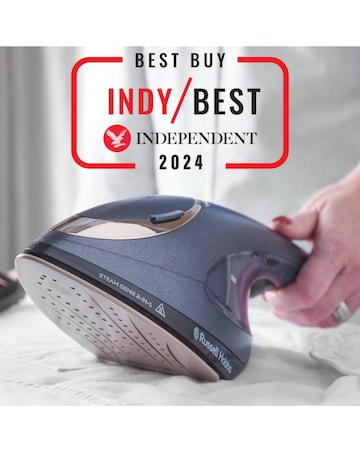 Russell Hobbs 28370 Steam Genie 2in1 Garment Steamer | JD Williams