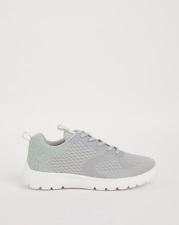 Cushion Walk Lace Up Trainers EEE Fit | JD Williams