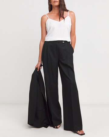 Metallic Thread Wide Leg Trouser | JD Williams