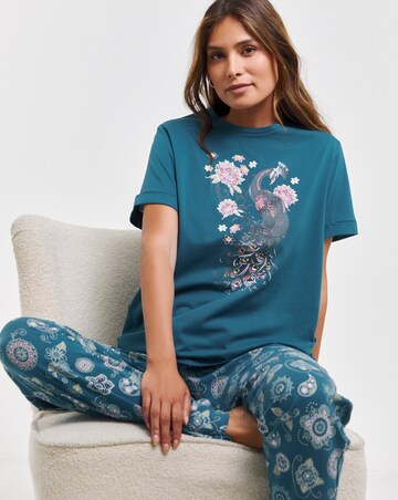Joe Browns Peacock Pyjama Set | JD Williams