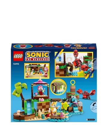 LEGO Sonic the Hedgehog Amy's Animal Rescue Island Set 76992 | JD Williams
