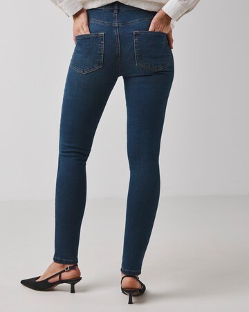 24/7 Mid Blue Skinny Jean | JD Williams