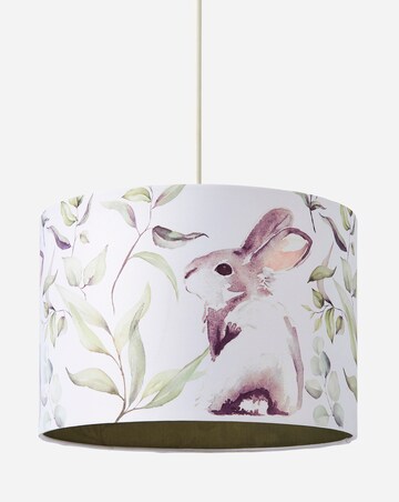 Julipa Rabbit & Floral Print Easy Fit Light Shade | JD Williams