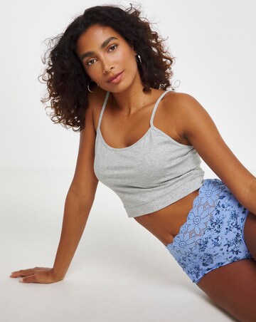 Pretty Secrets 5 Pack Lace Top Full Fit Brief Knickers | JD Williams