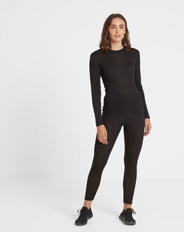 Pretty Secrets (1 Pair) Thermal Velour Fleece Lined Footless Tights ...