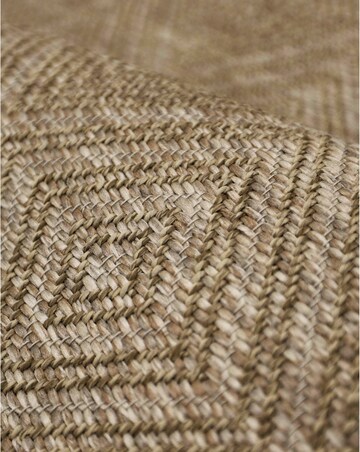 Indoor and Outdoor Natural Finish Diamonds Rug | JD Williams