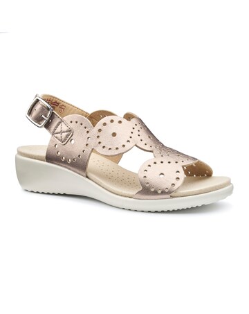 Hotter Diana Wide Fit Wedge Sandal | JD Williams