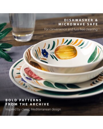 Wade Capri Set of 4 Pasta Bowls | JD Williams