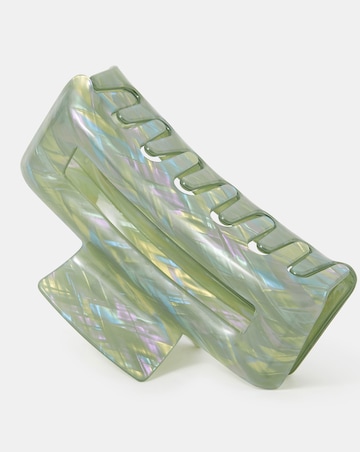Accessorize Resin Rectangular Claw Clip | JD Williams
