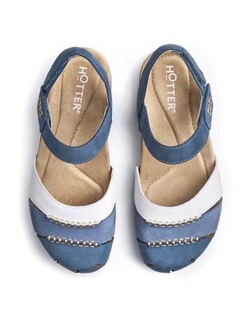 Hotter Denali Wide Fit Closed Toe Sandal | JD Williams