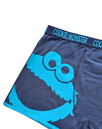 Mens 2pk Cookie Monster Boxers | JD Williams