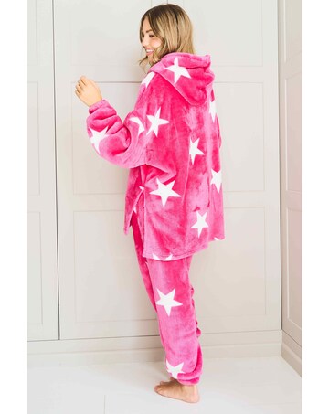 JimJamTheLabel Star Fleece Twosie Set | JD Williams