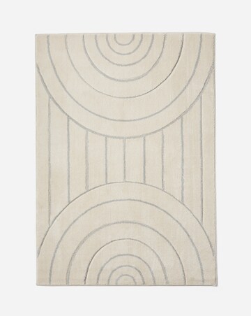 Sara Circles Carved Rug | JD Williams