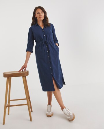 Brushed Flannel Utility Shirt Dress | JD Williams