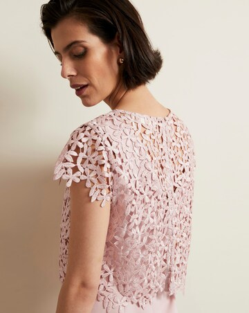 Phase Eight Daisy Lace Double Layer Dress | JD Williams
